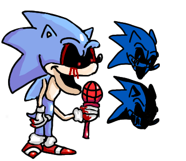 FNF Sonic.EXE Redesign - ibisPaint