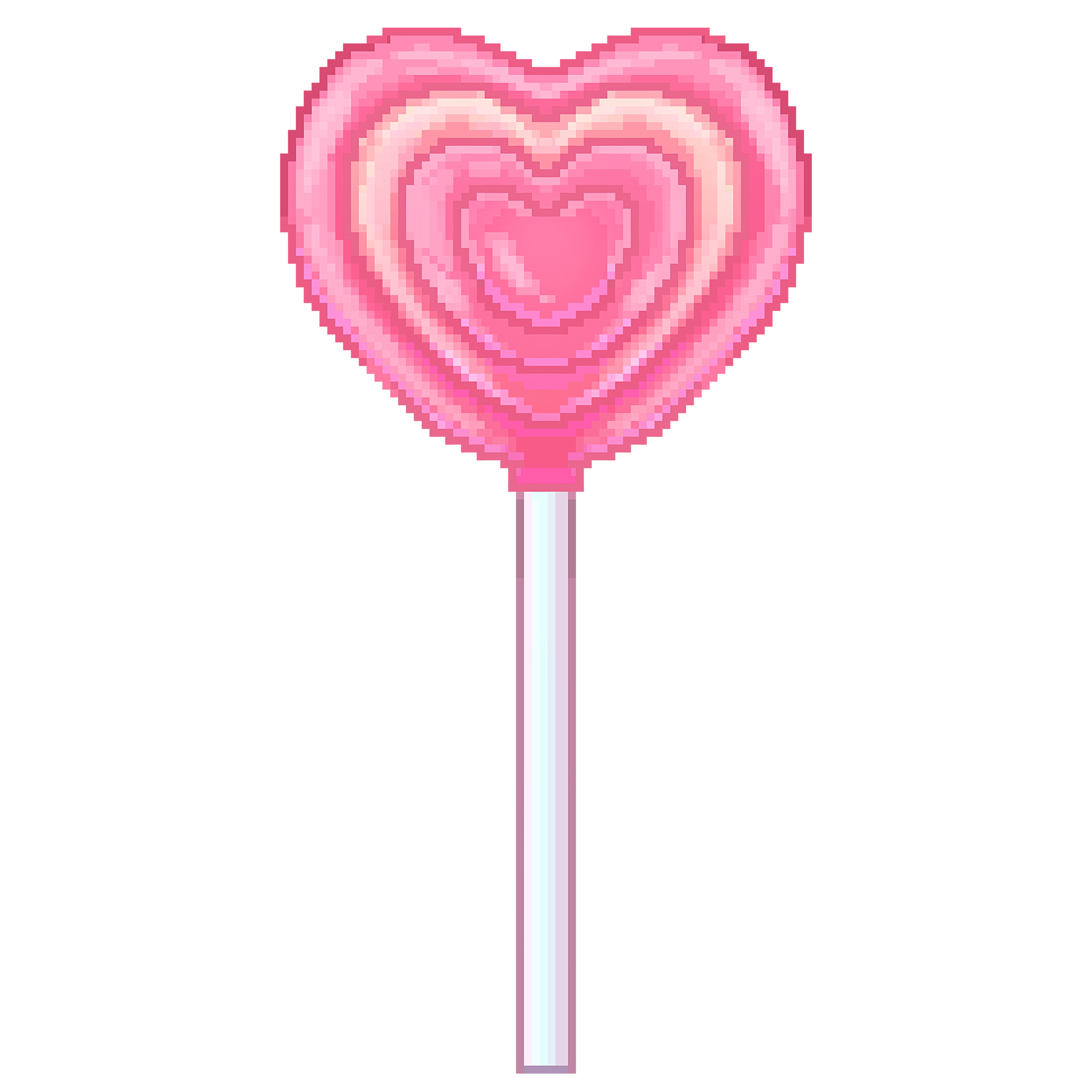 heart shaped candy (pixel) - ibisPaint