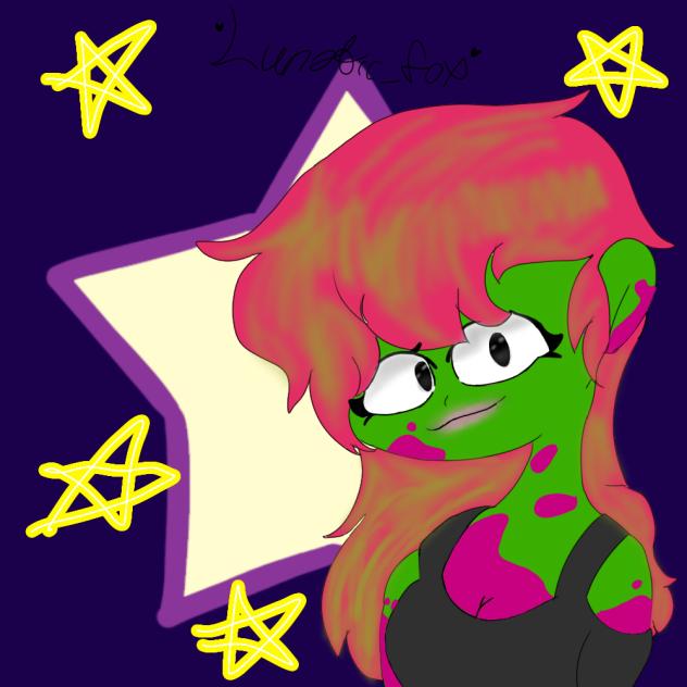 Oc style gift for Burple - ibisPaint