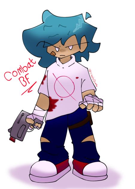 Combat BF fnf fanart - ibisPaint