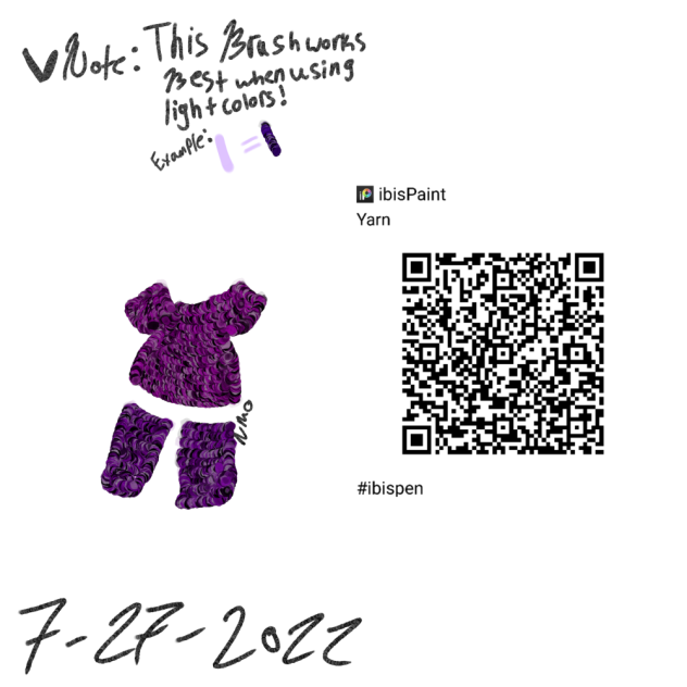 Yarn pen! - ibisPaint