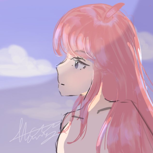 Side profile - ibisPaint
