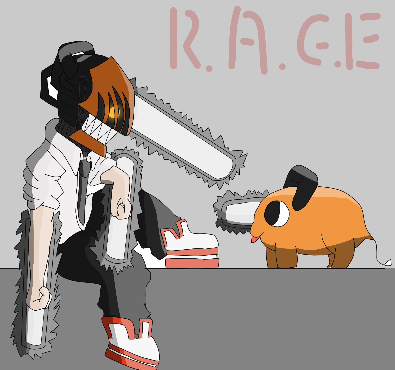 Chainsaw man - ibisPaint