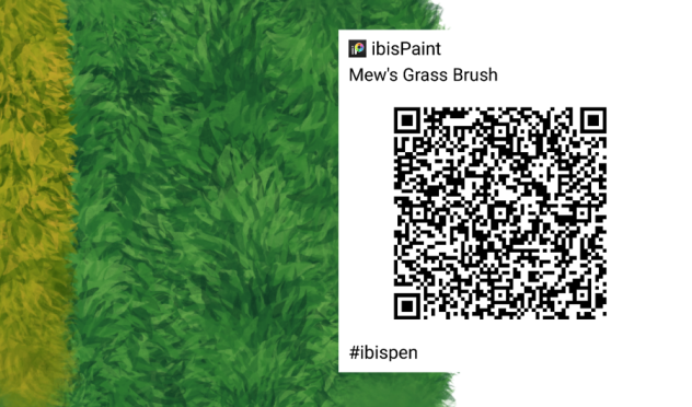 Grass Brush Realistic - ibisPaint