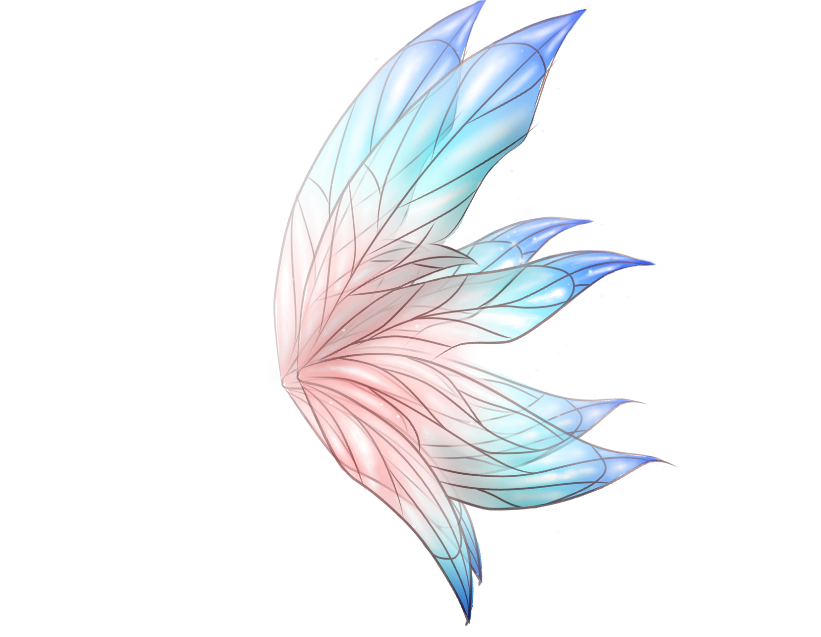 Will O' Wisp Wings Pink - ibisPaint