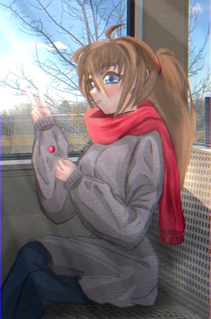 Aiko, winter outfit - ibisPaint