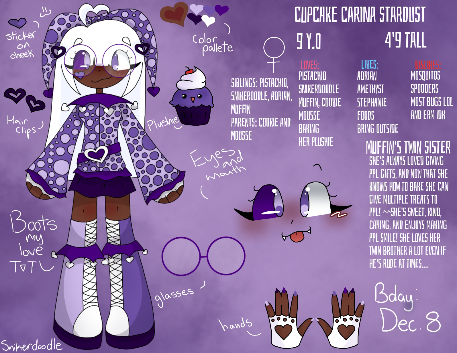 Cupcake ref sheet - ibisPaint