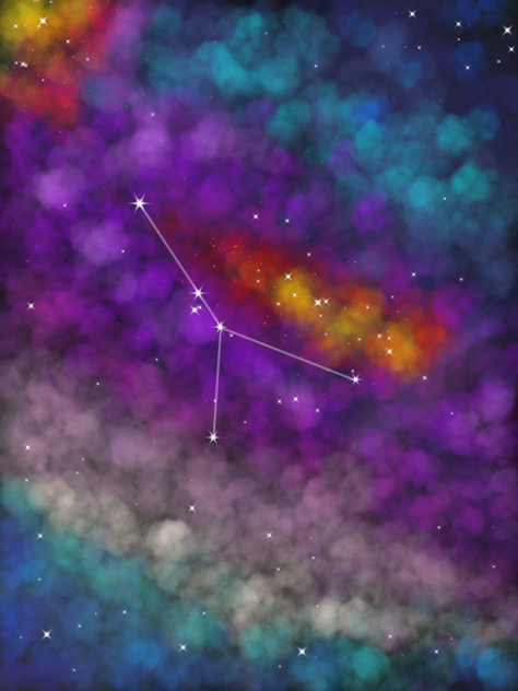 cancer constellation - ibisPaint