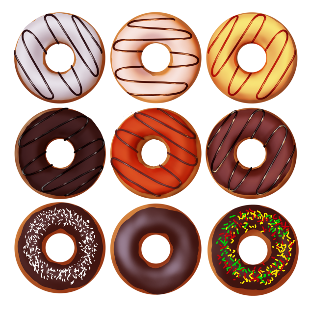 Donuts 2 - ibisPaint