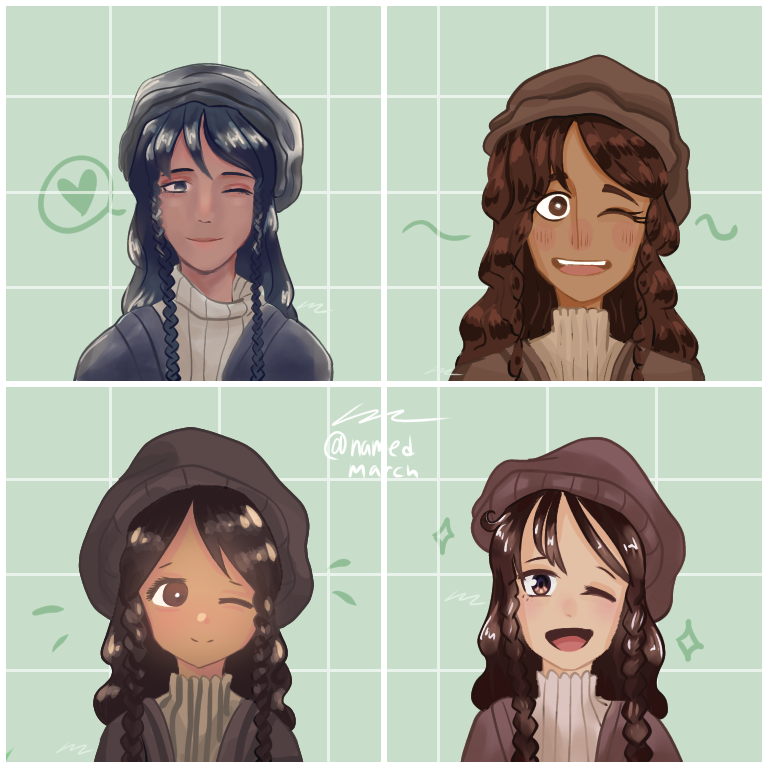 Four Styles Challenge - ibisPaint