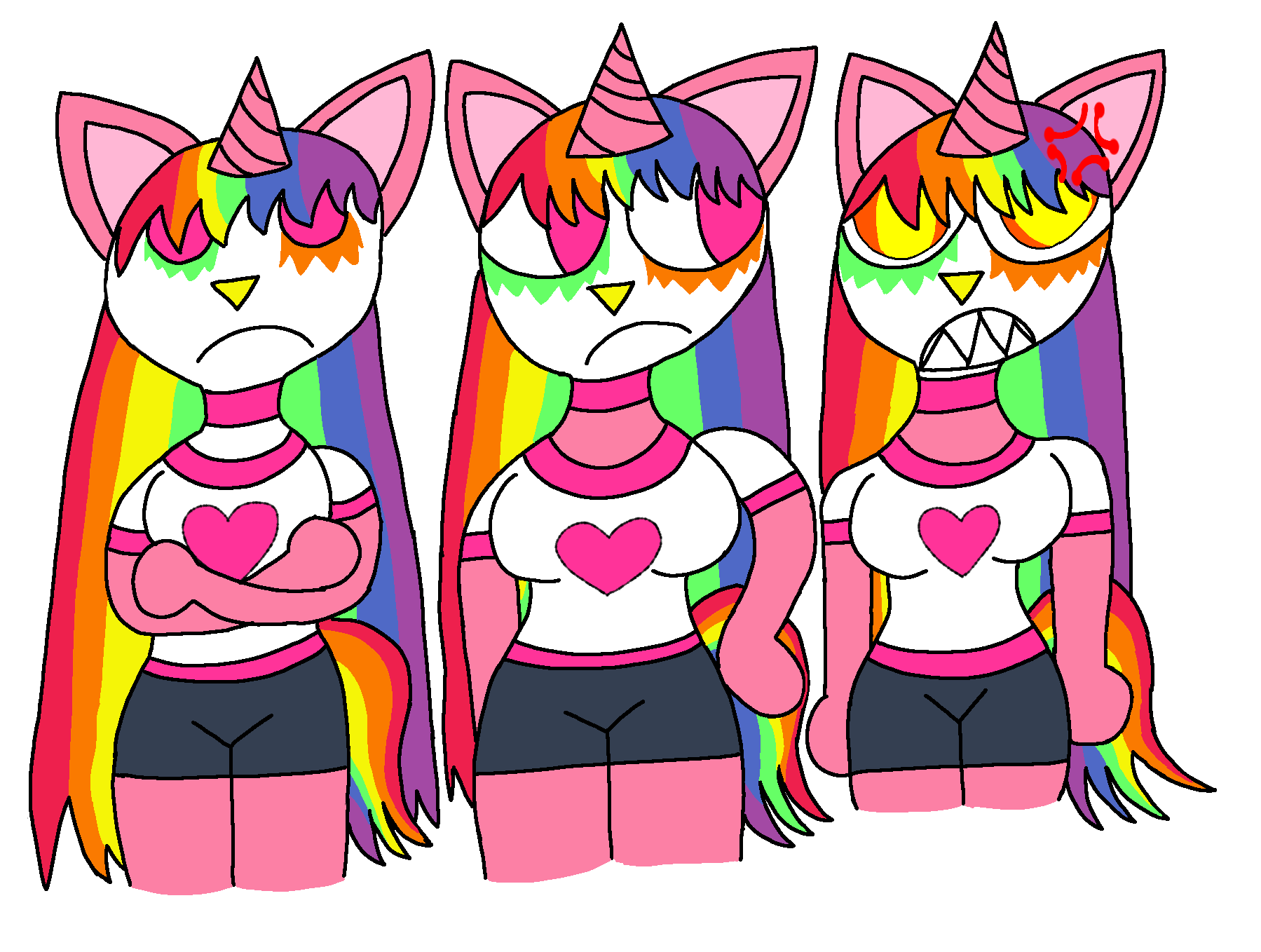 Character Stills for Rant. - ibisPaint