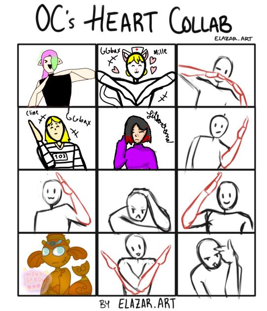 Heart Collab! - ibisPaint