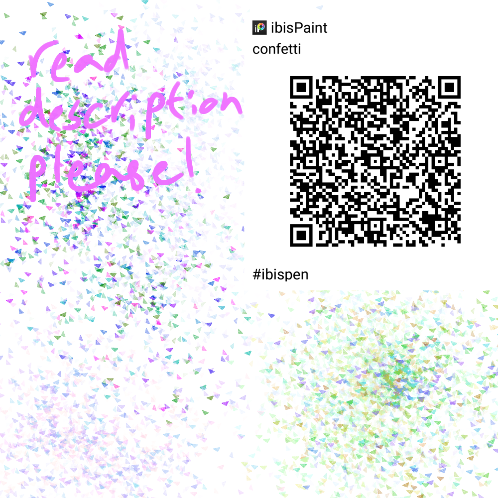 confetti (read desc) - ibisPaint