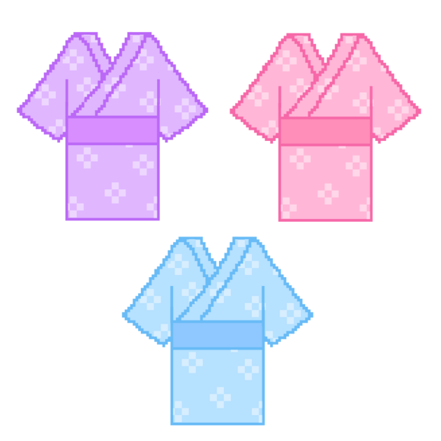 Yukata (pixel) - ibisPaint