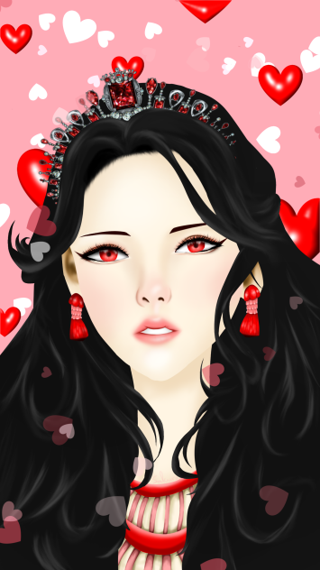 Queen of Valentine - ibisPaint