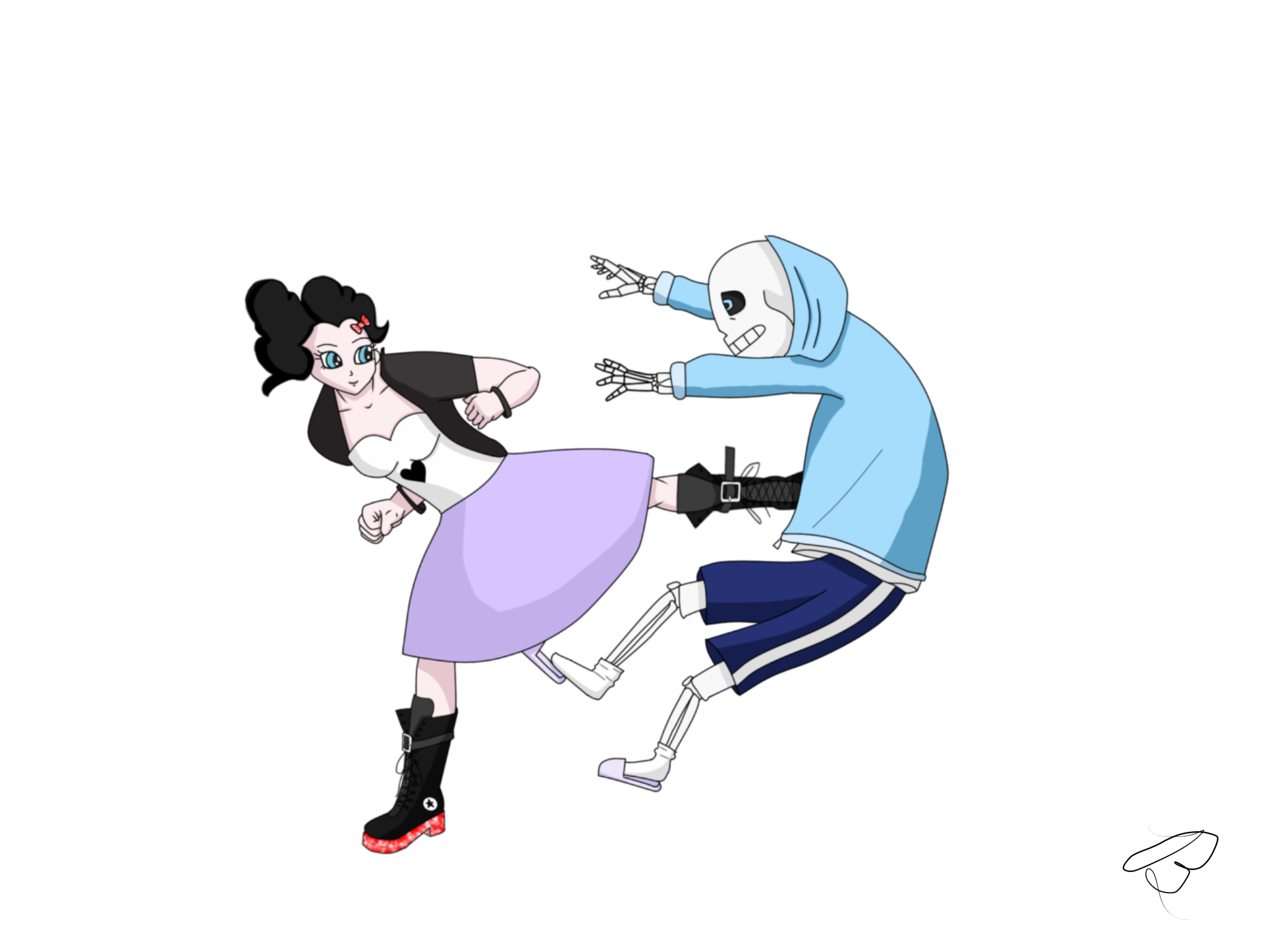 Undertale OC commission - ibisPaint