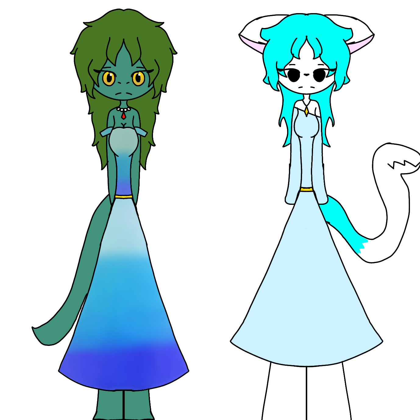 Duas princesas - ibisPaint