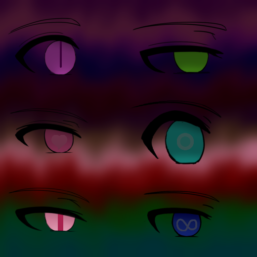 different eye things - ibisPaint