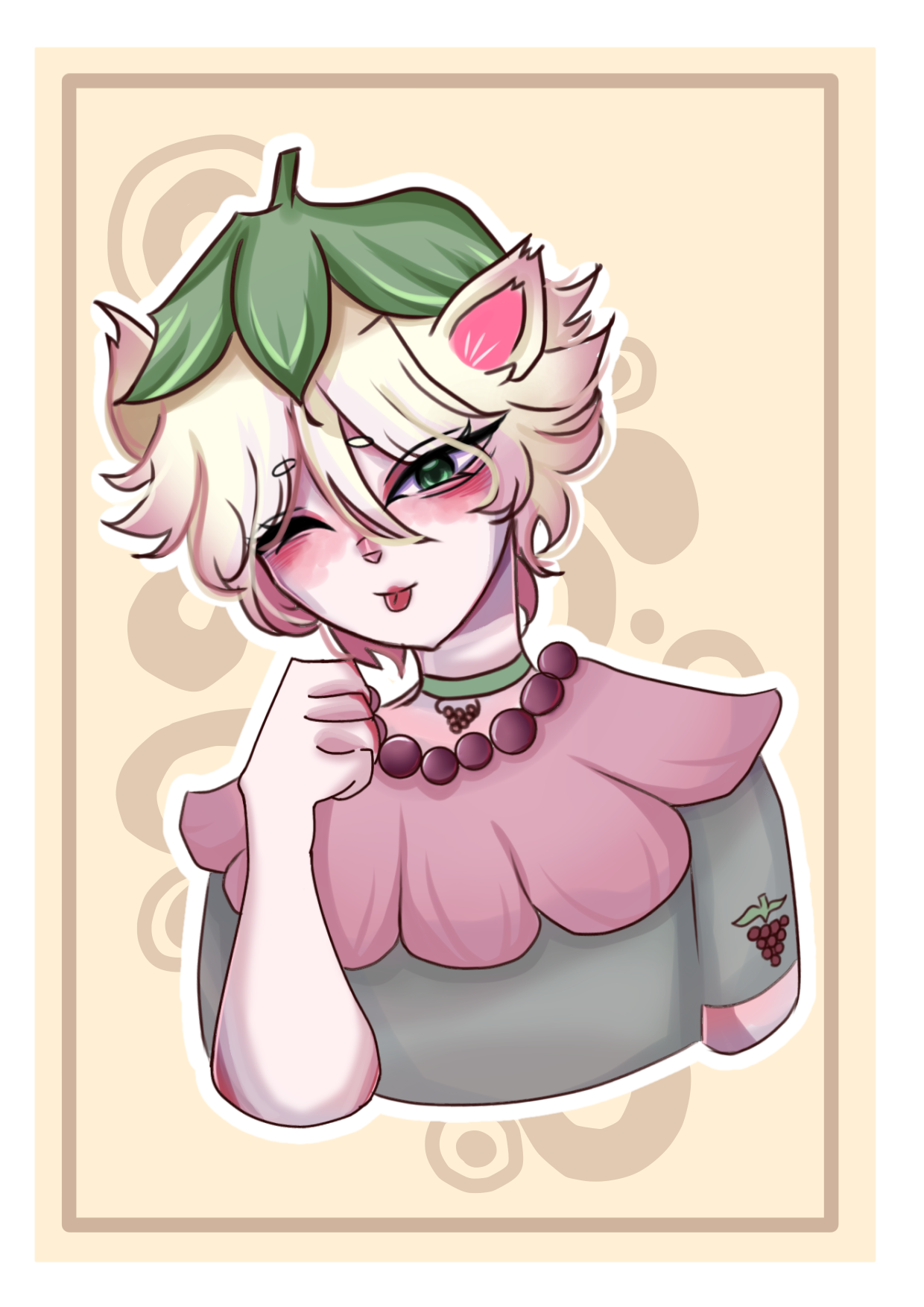 Raspberry Cat boy - ibisPaint