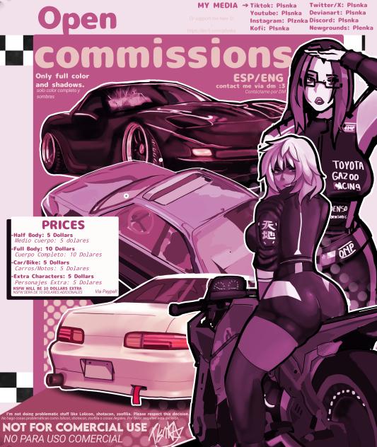 OPEN COMMISSIONS - ibisPaint