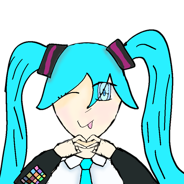 Hatsune Mikuuu - ibisPaint