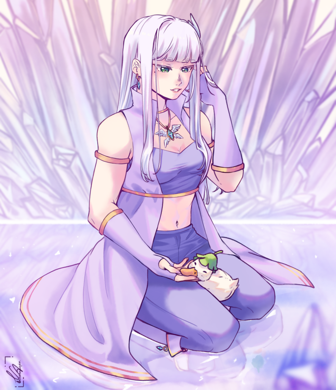 Amethyst 《fanart for m.mystika》 - ibisPaint