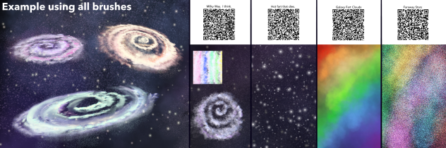 Galaxy Brushes Pack - ibisPaint