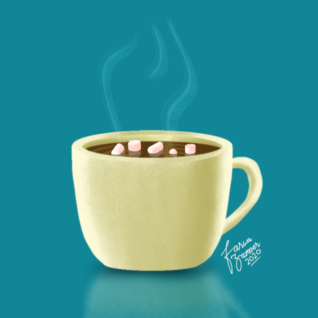 Hot chocolate in ibis paint 🍵 🍫 - ibisPaint