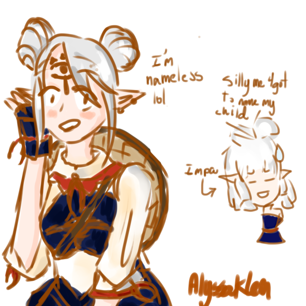 Impas nameless child - ibisPaint