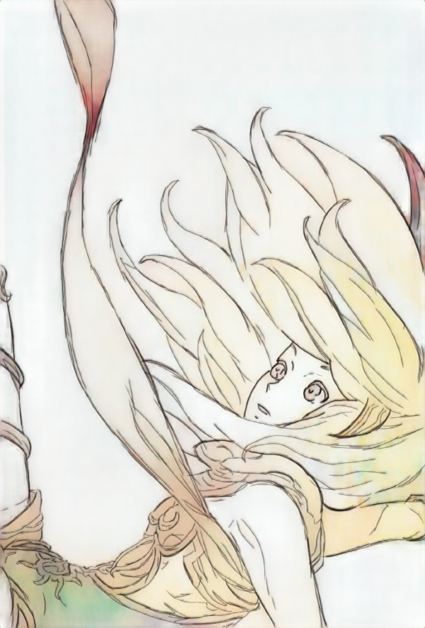 (トレース＆自動色塗り)GRAVITY DAZE グラビティ·キトゥン - ibisPaint