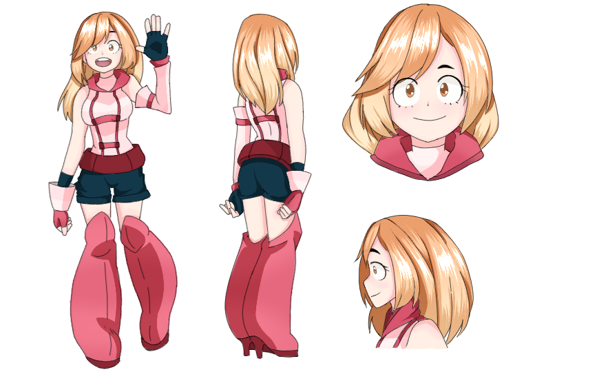 Yamazaki Rin Hero Outfit - ibisPaint