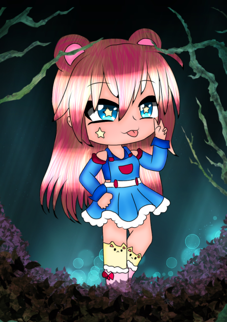 Painting a Gacha Avatar 12 - ibisPaint