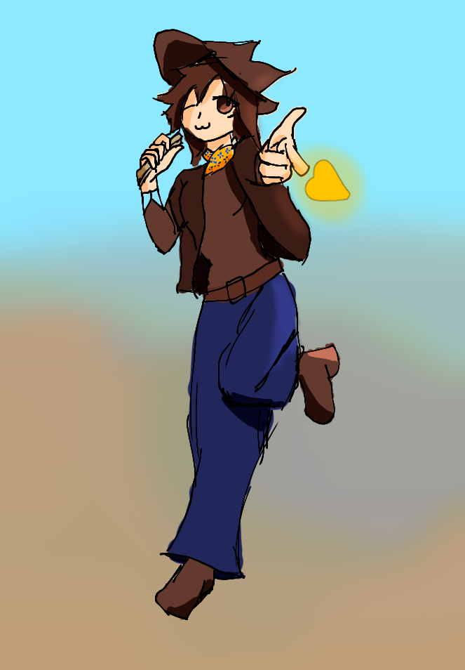 Clover fanart (Undertale Yellow) - ibisPaint