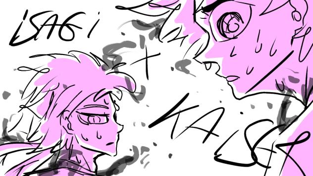 BLUE LOCK FAN ANIMATION KAISER X ISAGI - ibisPaint