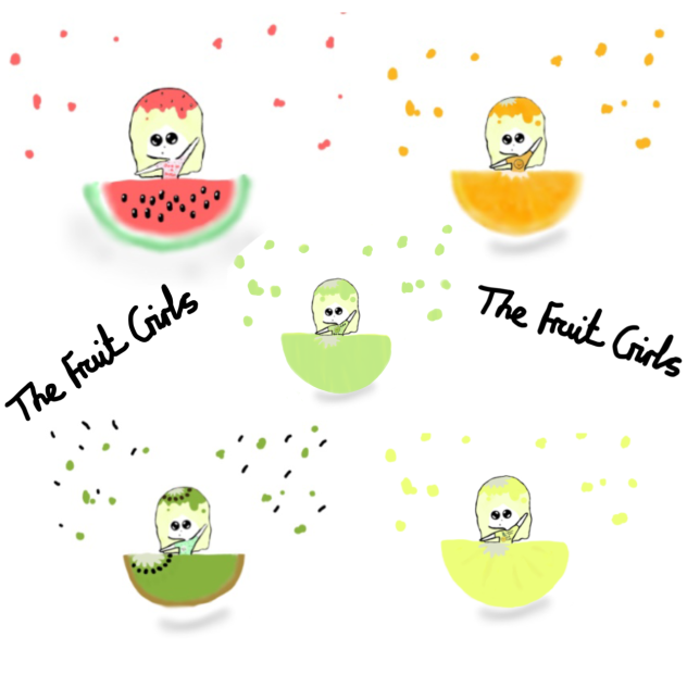 The Fruit Girls - ibisPaint