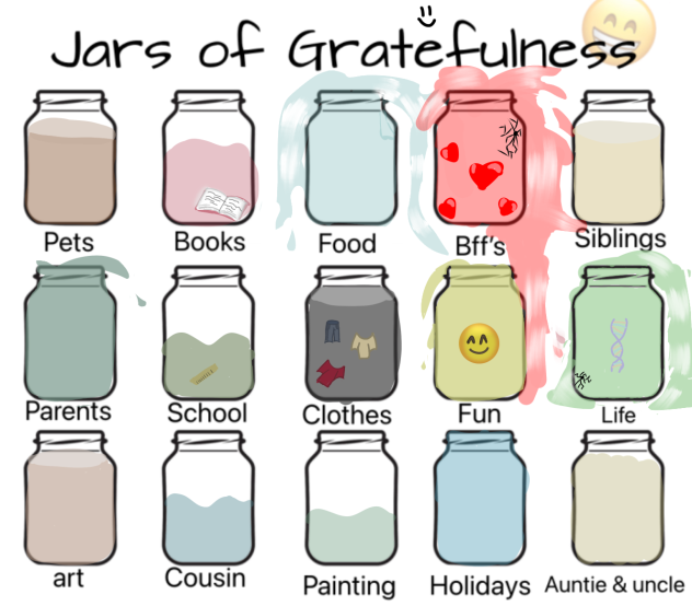 Jars of gratefulness - ibisPaint