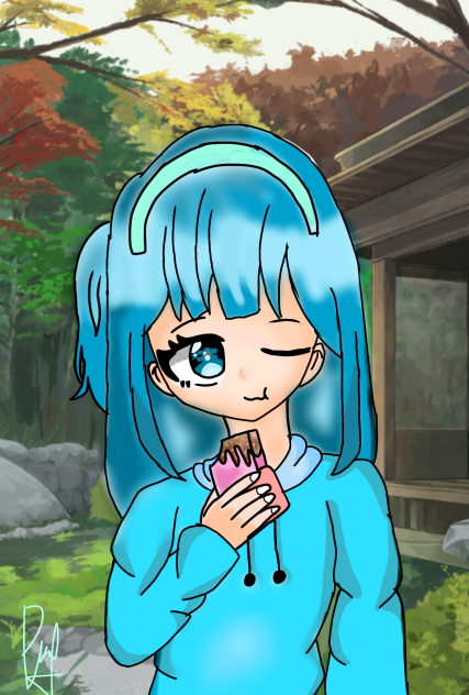 blue💙 - ibisPaint