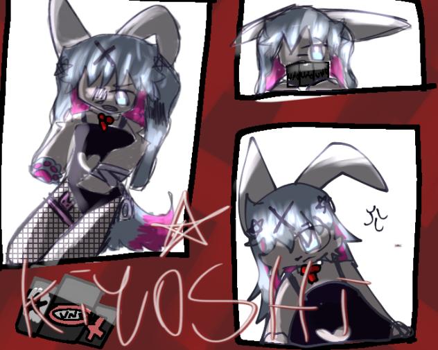 Rabbit hole thing.(Kiyo is cosplaying) - ibisPaint