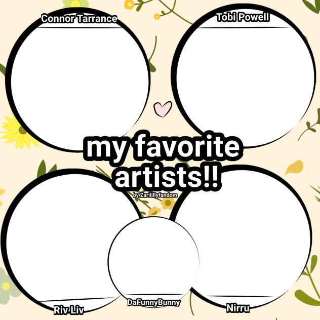 My favorite artists! - ibisPaint