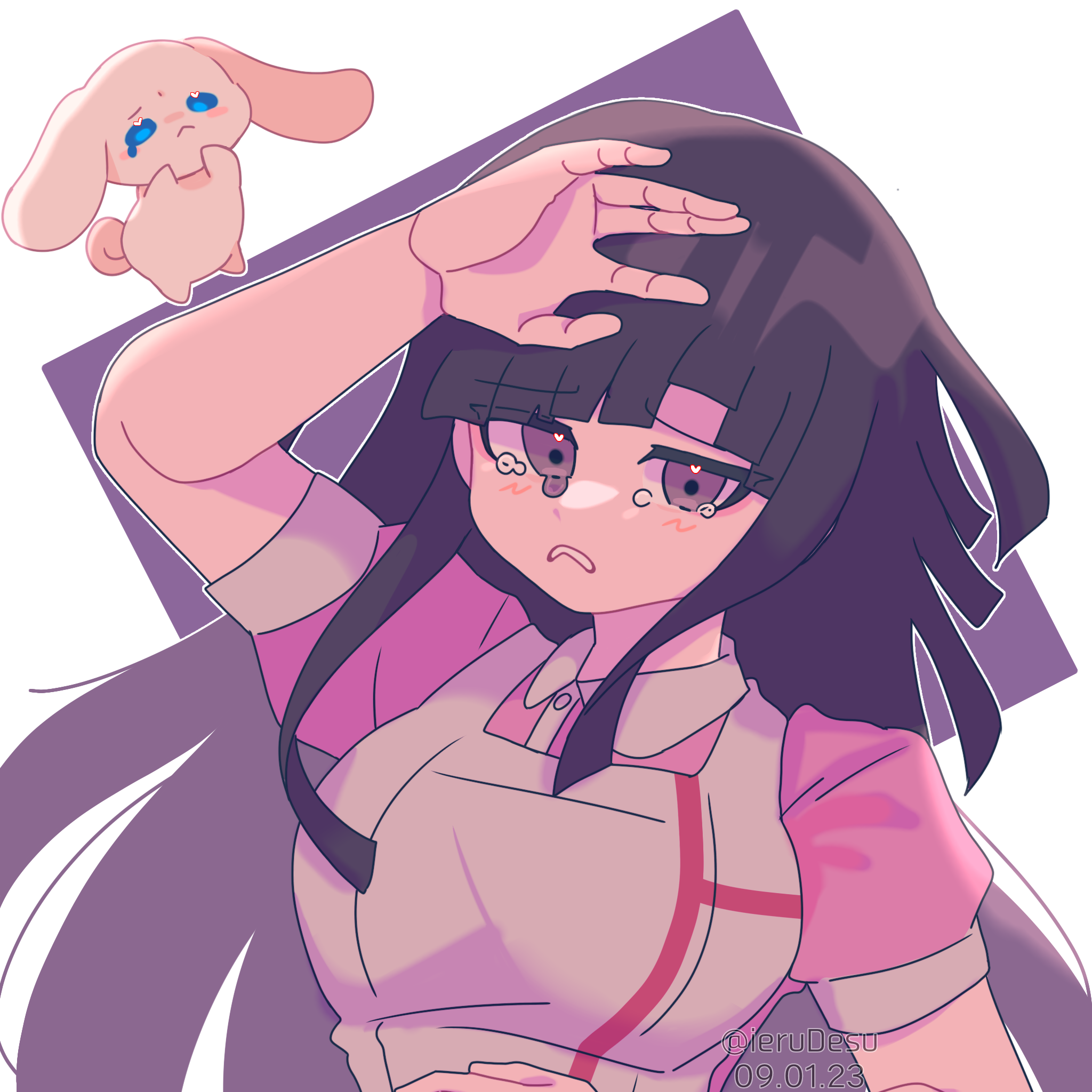 Cinnamon roll & Mikan 🥺 - ibisPaint