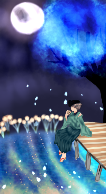 Blue Night - ibisPaint