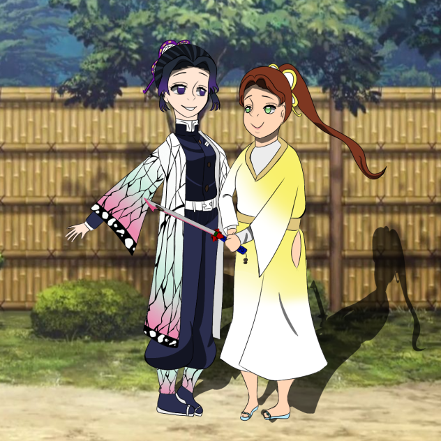 Past Shinobu and Tokita 🥲😭 - ibisPaint