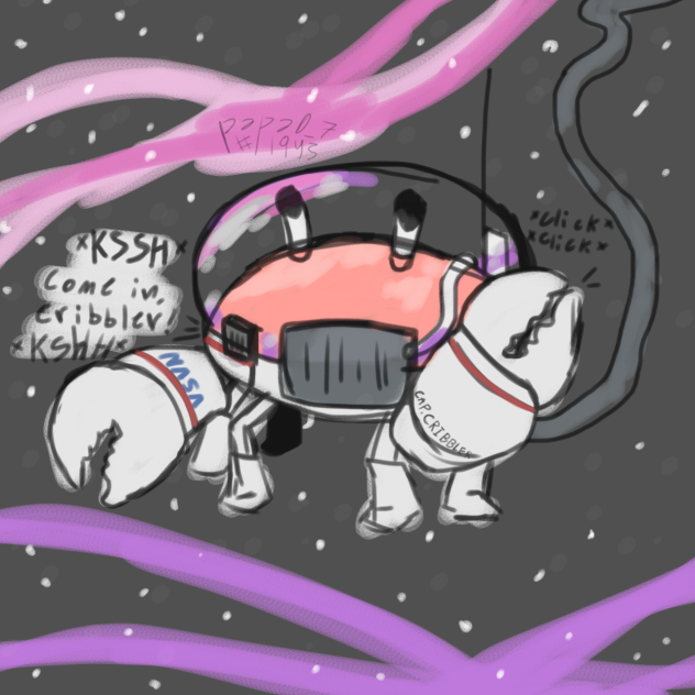 space crab - ibisPaint