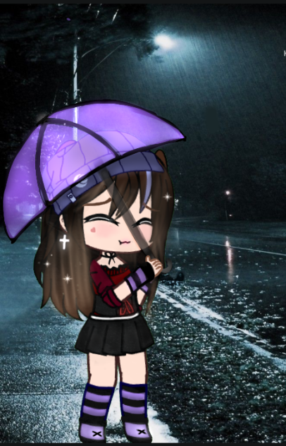 umbrella rain.. - ibisPaint