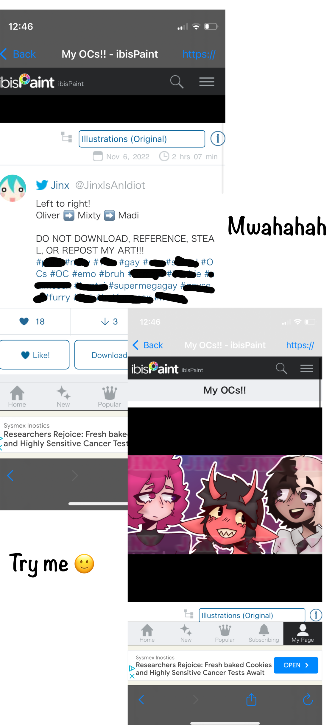 TRY ME @Jinx - ibisPaint