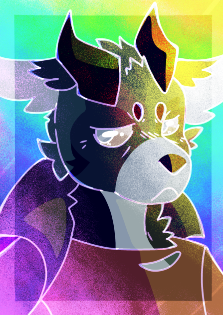 Bazel Rainbow Card - ibisPaint