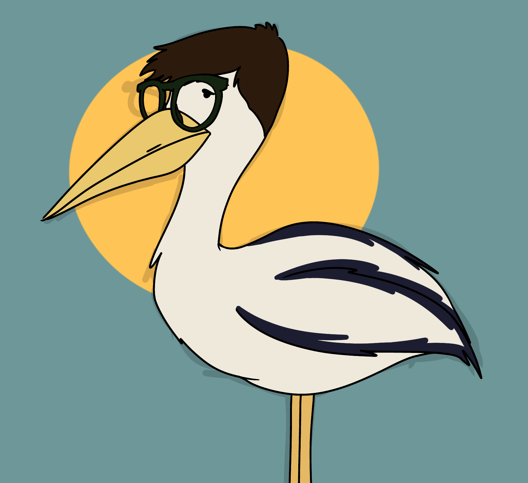 Heron guy - ibisPaint