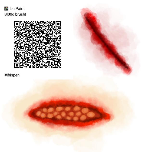 Gore blood brush made by me - ibisPaint