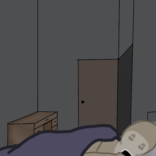 go to sleep - ibisPaint