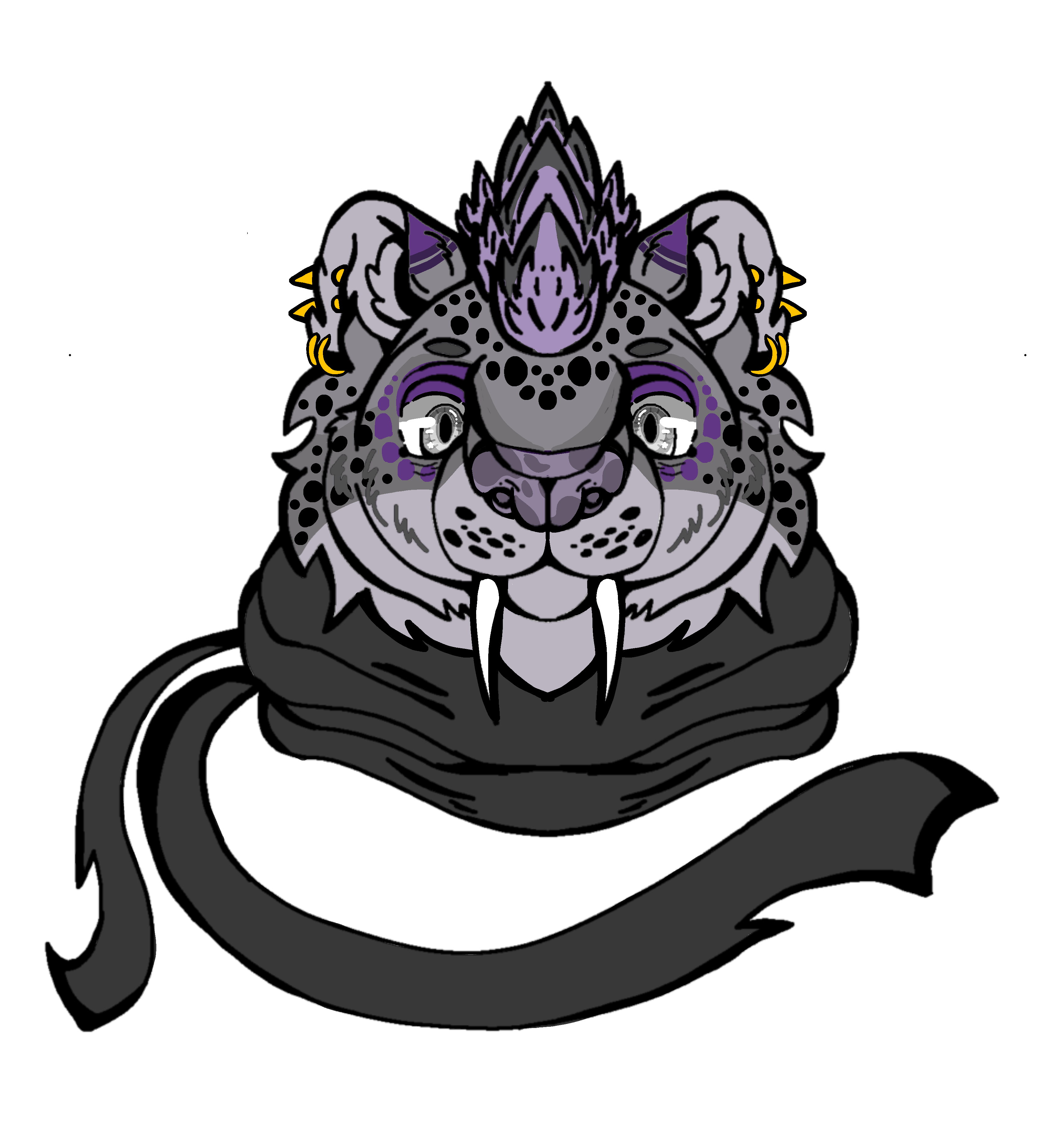 Hallow Head Drawing - ibisPaint